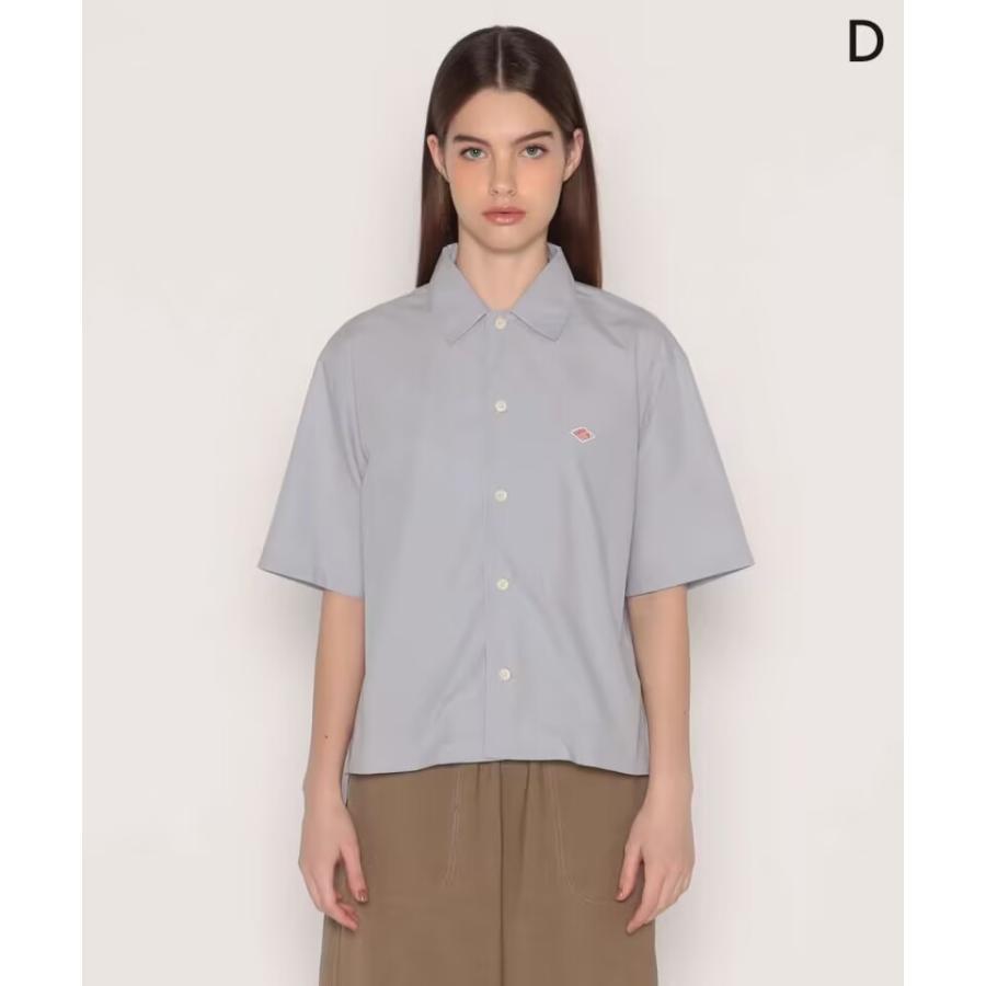 DANTON ダントン 半袖シャツ ブラウス カジュアルシャツ レディースファッション 綿100％ 夏 通勤 : 鈴村ストア - 通販 - Yahoo!ショッピング