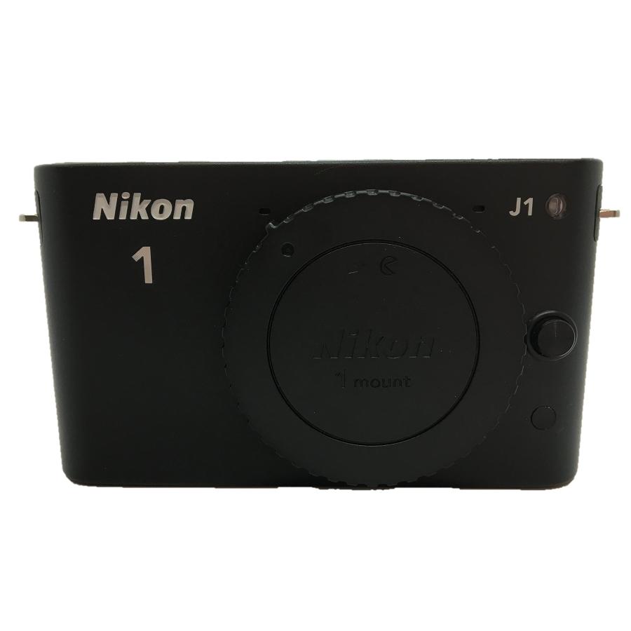 Nikon ミラーレス一眼カメラ 1 (ニコンワン) J1 (ジェイワン) 標準ズームレンズキット ブラックN1 J1HLK BK : 中古マーケット - 通販 - Yahoo!ショッピング