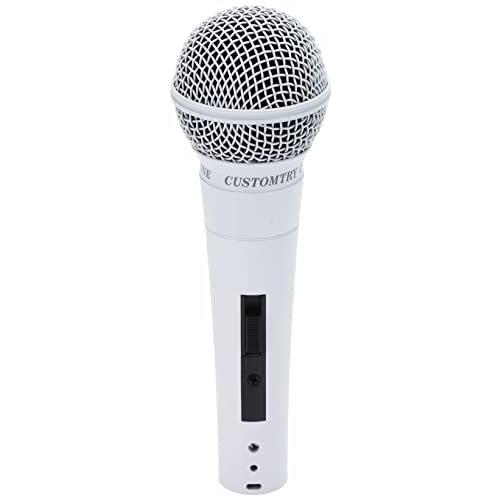 CUSTOMTRY カスタムトライ ダイナミックマイク ホワイトカラー CM-2000 WH マイクケーブル付き 価格