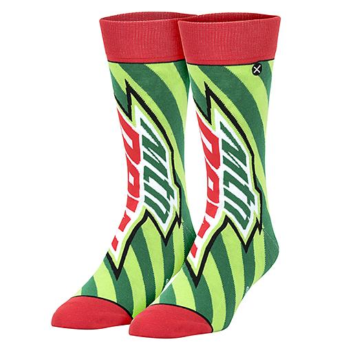 ODD SOX ラージ フィート ソックス マウンテンデュー MOUNTAIN DEW STRIPES [JUST IT] OSJUSTDEW ...