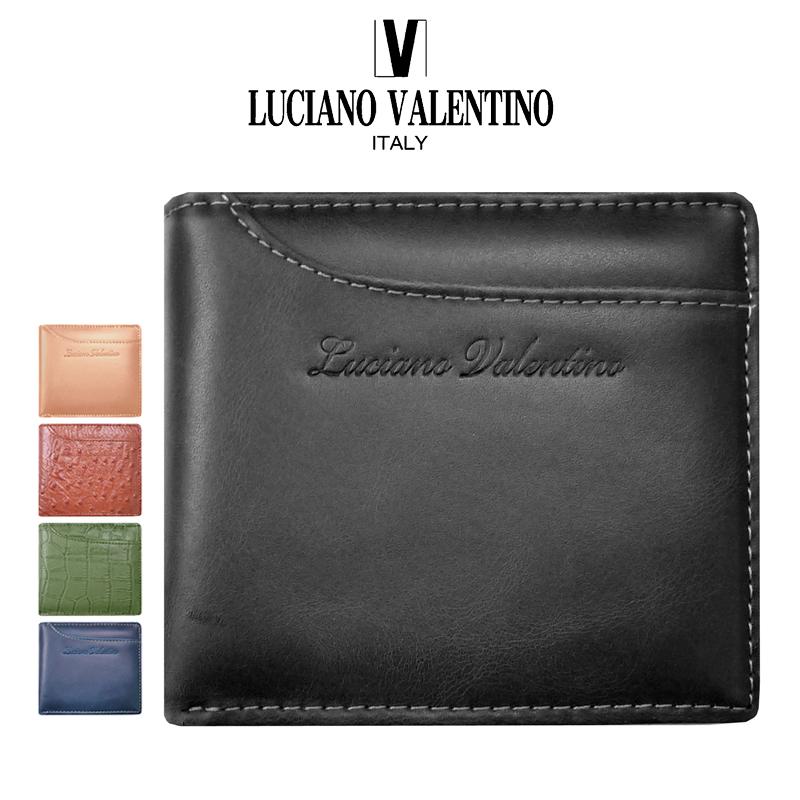 LUCIANO VALENTINO メンズ 財布 二つ折り ブランド ルチアーノ LUCIANO VALENTINO メンズ 財布 二つ折り ブランド ルチアーノ