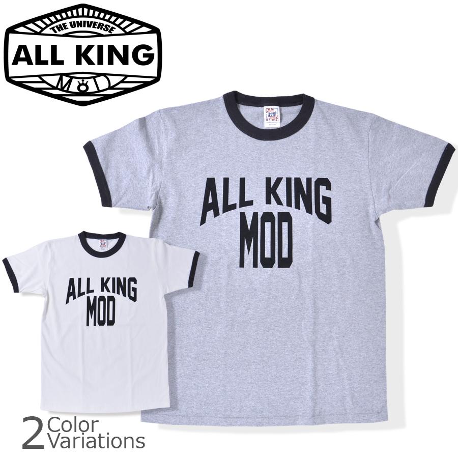 ALL KING MOD CITY LOGO RINGER T-SHIRT 【メール便】 ST-23 : ミリタリーショップ SWAT ...