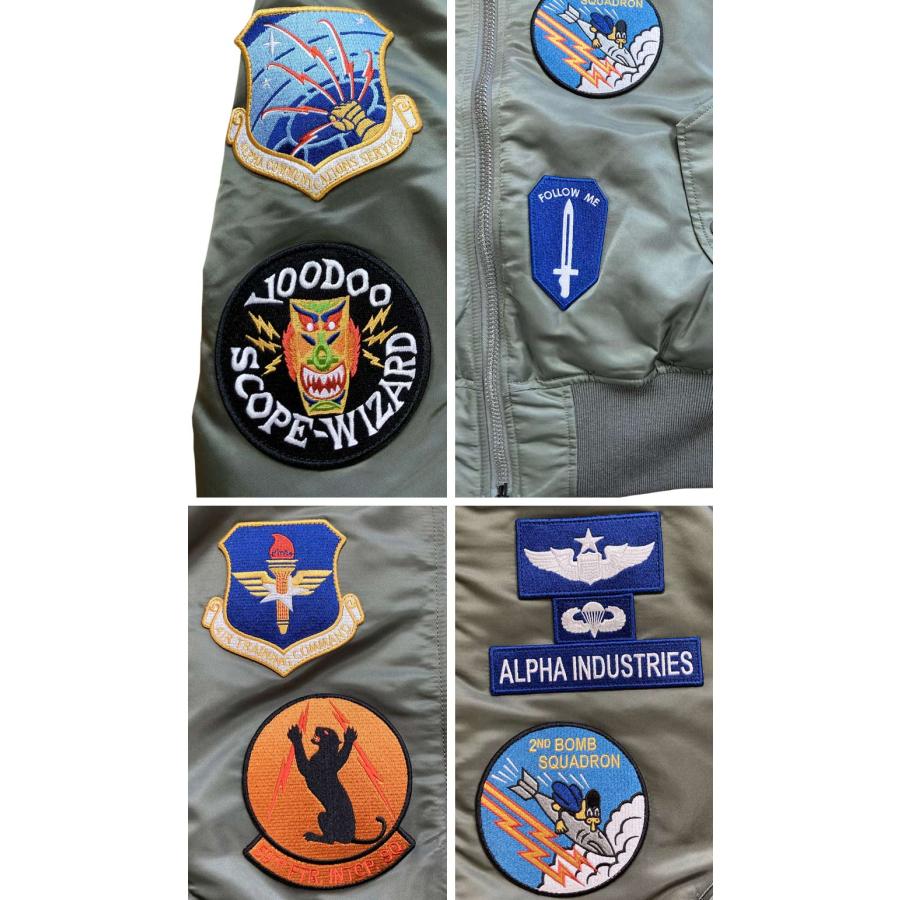 ALPHA INDUSTRIES INC.(アルファインダストリーズ) TYPE MA-1 ALPHA INDUSTRIES INC.(アルファインダストリーズ) TYPE MA-1