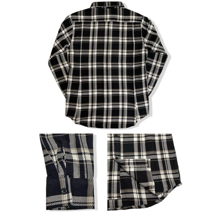 FIVE BROTHER HEAVY FLANNEL WORK SHIRTS ヘヴィー フランネル ワークシャツ 152450 : ミリタリー ...