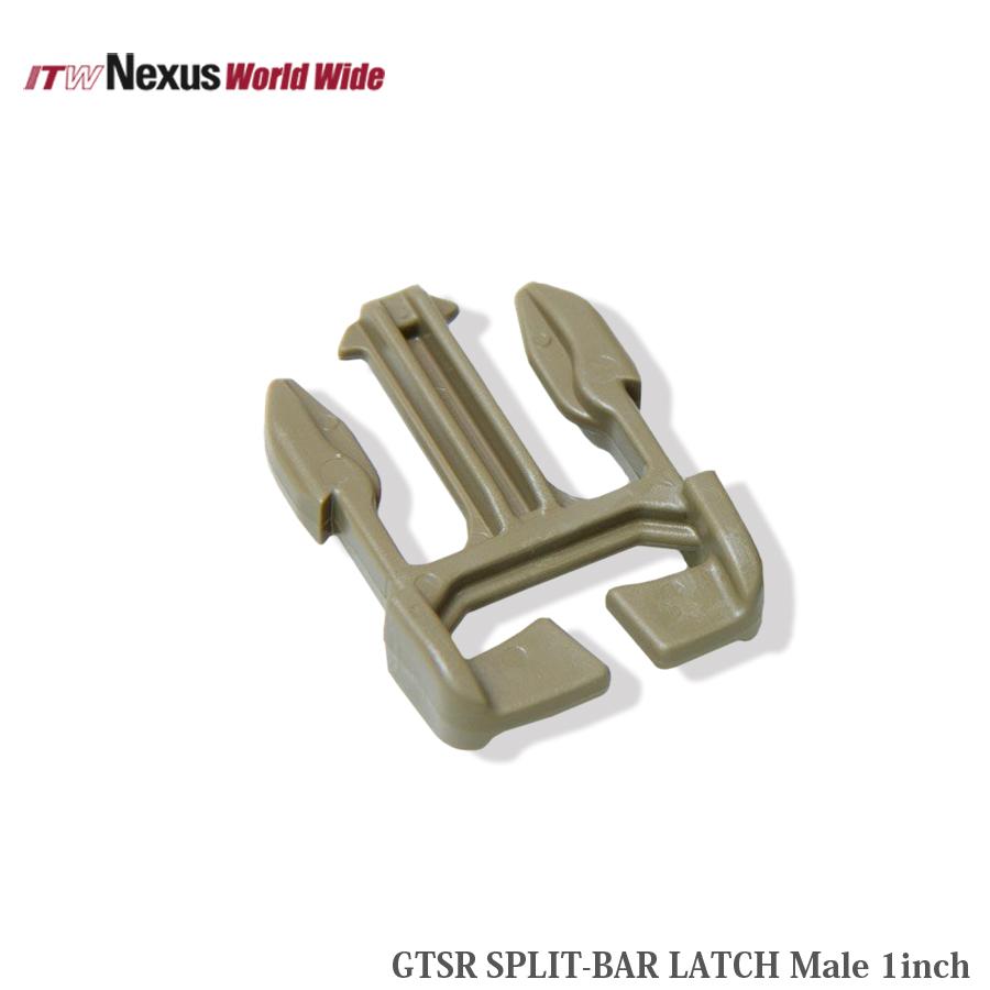 ITW NEXUS GTSR SPLIT-BAR LATCH Male 1inch メール便 : ミリタリーショップ SWAT - 通販 ...
