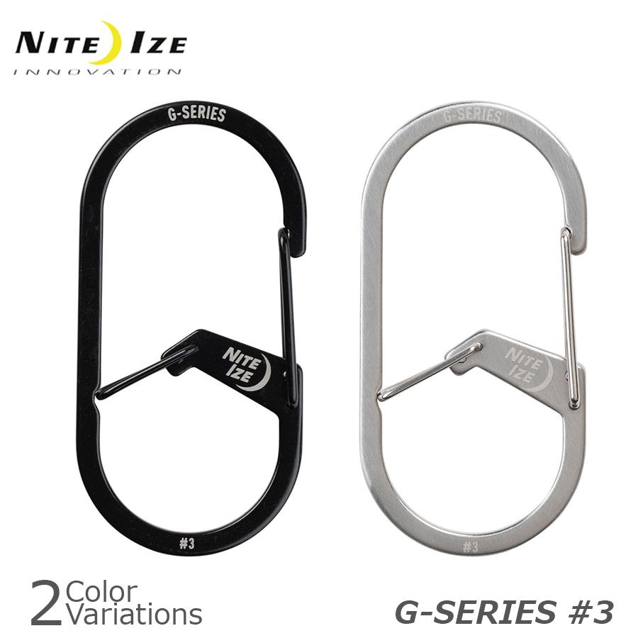 NITE IZE（ナイトアイズ） G-SERIES Carabiner #3 【メール便】 : ミリタリーショップ SWAT - 通販 - Yahoo!ショッピング