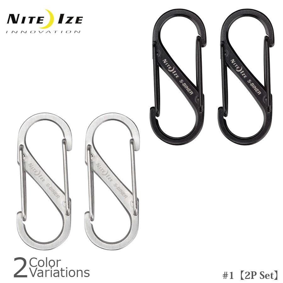 NITE IZE IZE（ナイトアイズ） エスビナー #1×2P 【メール便】 : ミリタリーショップ SWAT - 通販 - Yahoo!ショッピング
