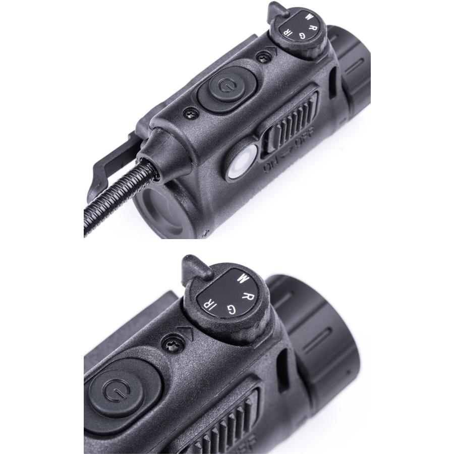 NEXTORCH（ネクストーチ） rStar Multi-light Source Tactical Helmet Light ヘルメット ...