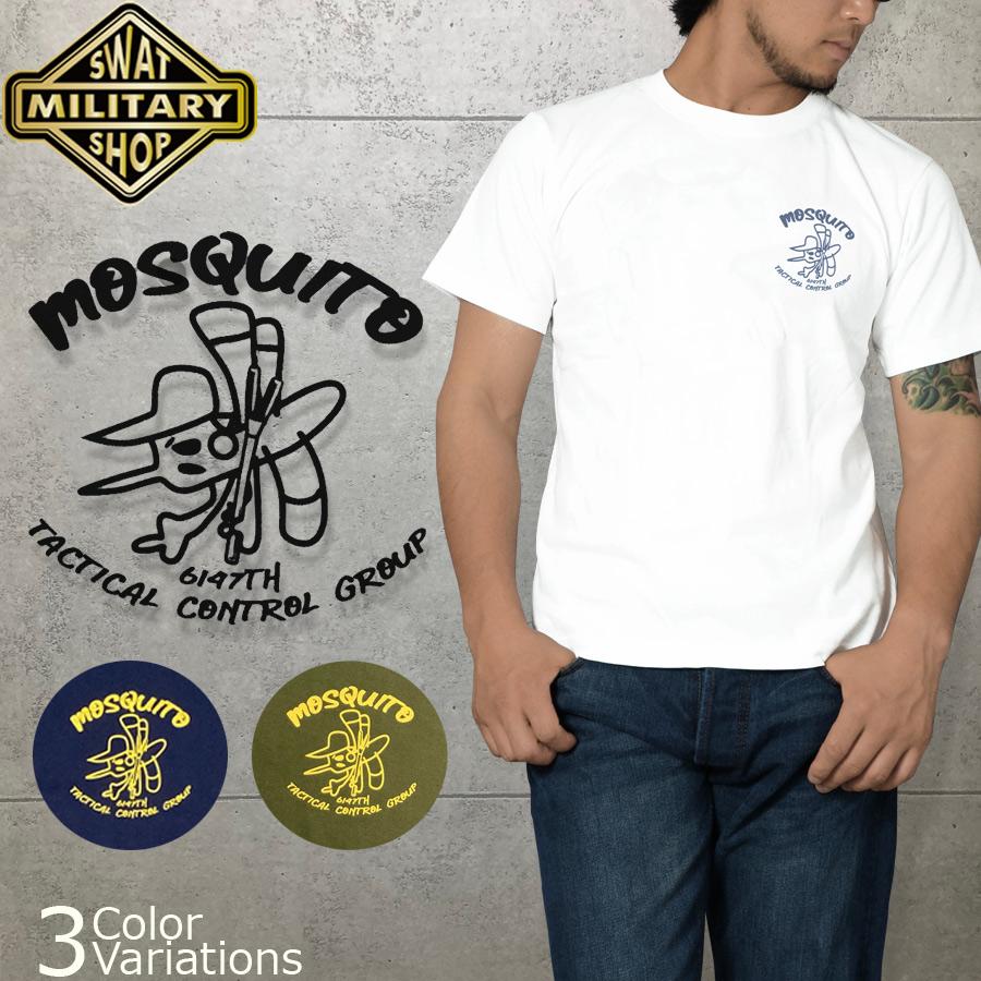 SWAT ORIGINAL（スワットオリジナル） 6147th Tactical Control Group "MOSQUITO" T-SHIRT 【メール便】 SW-23 : ミリタリー ...