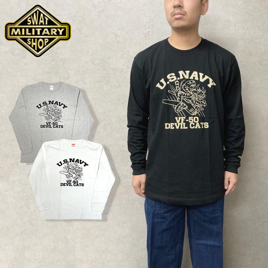 SWAT ORIGINAL（スワットオリジナル） VF-50 "Devil Cats" LONG SLEEVE TEE : ミリタリーショップ SWAT - 通販 - Yahoo!ショッピング