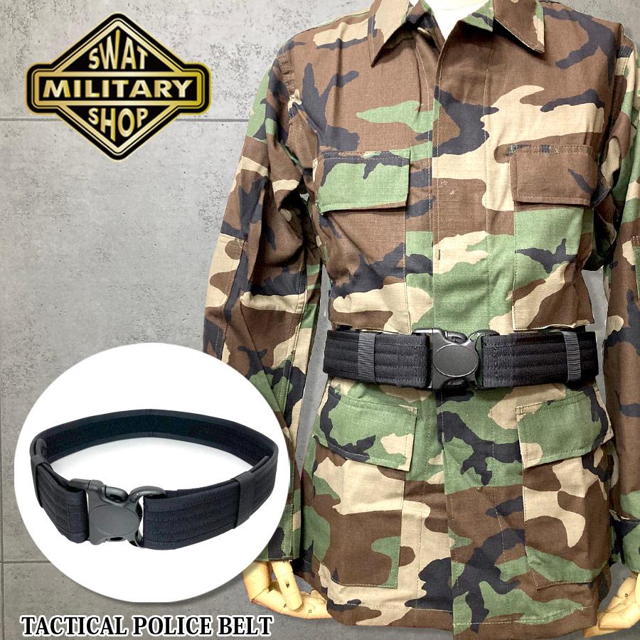 SWAT ORIGINAL TACTICAL POLICE BELT タクティカル ポリス ベルト : ミリタリーショップ SWAT - 通販 ...