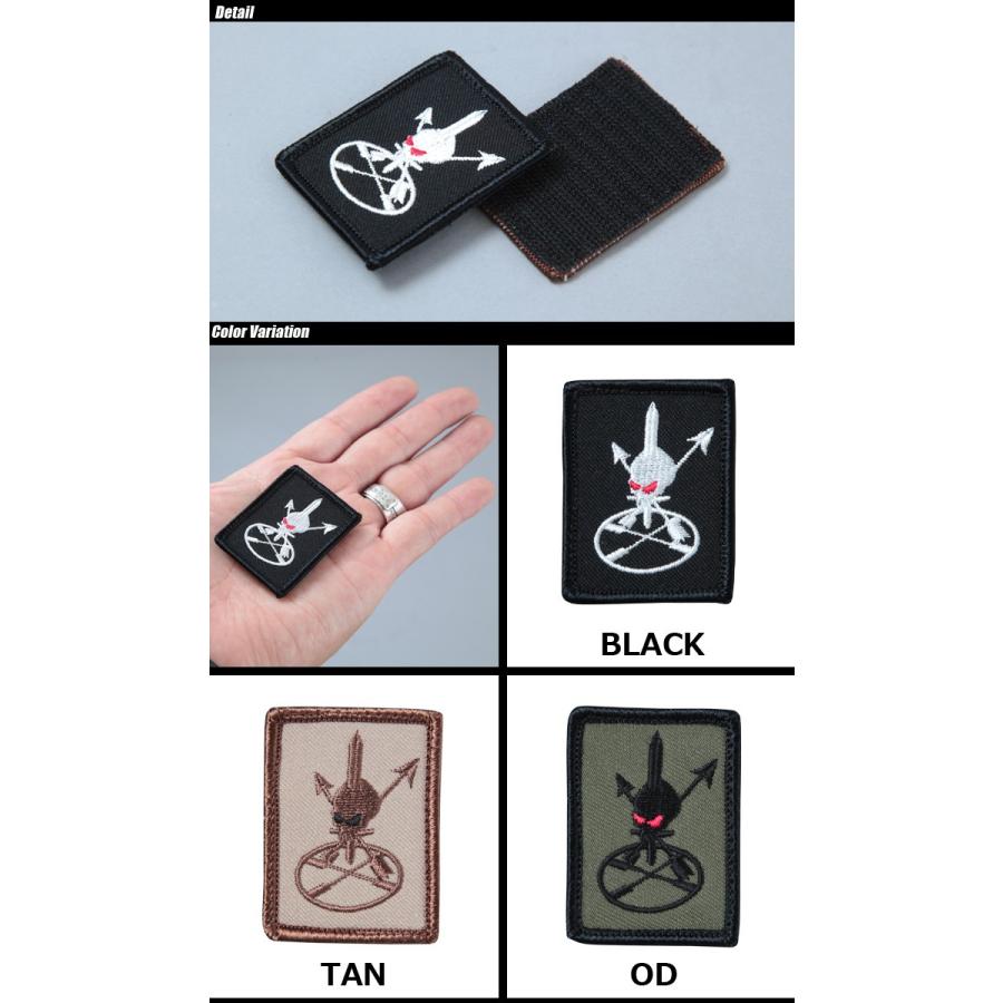 タイガーエンブ ODA-135 SNIPER TROOP C-1-1 CIF 刺繍パッチ 【ミニ四角】 【メール便】 :tgeb1004477 ...