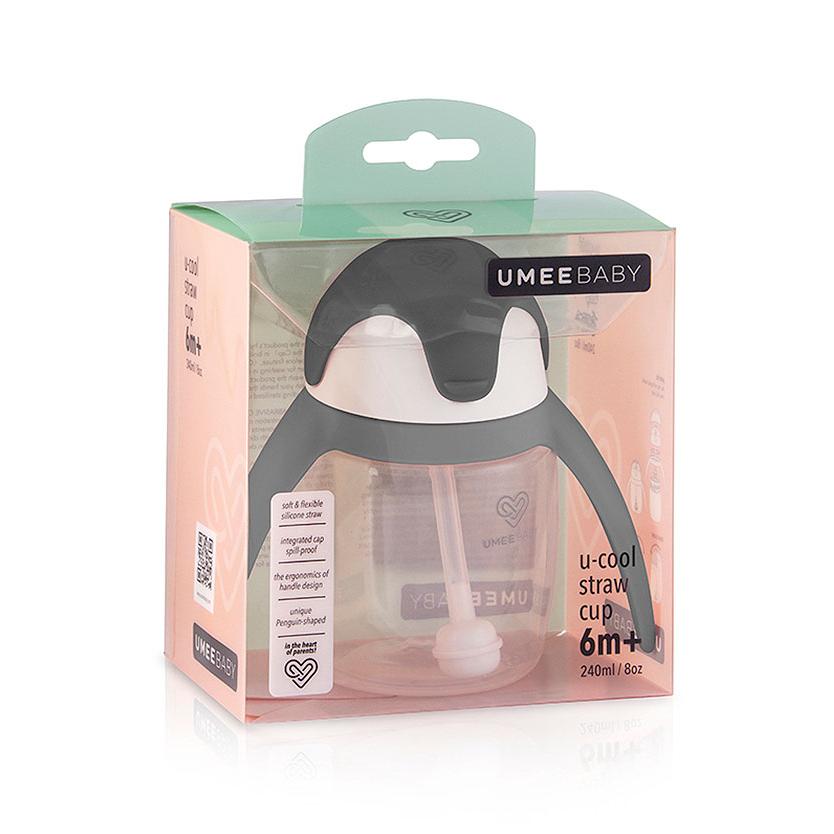 ベビー ストローカップ 240ml 360ml ペンギン UMEE ユーミー BPAフリー ベビーマグ 水筒 ストロー マグカップ ベビーグッズ : ns-n4000 : SWEET ...