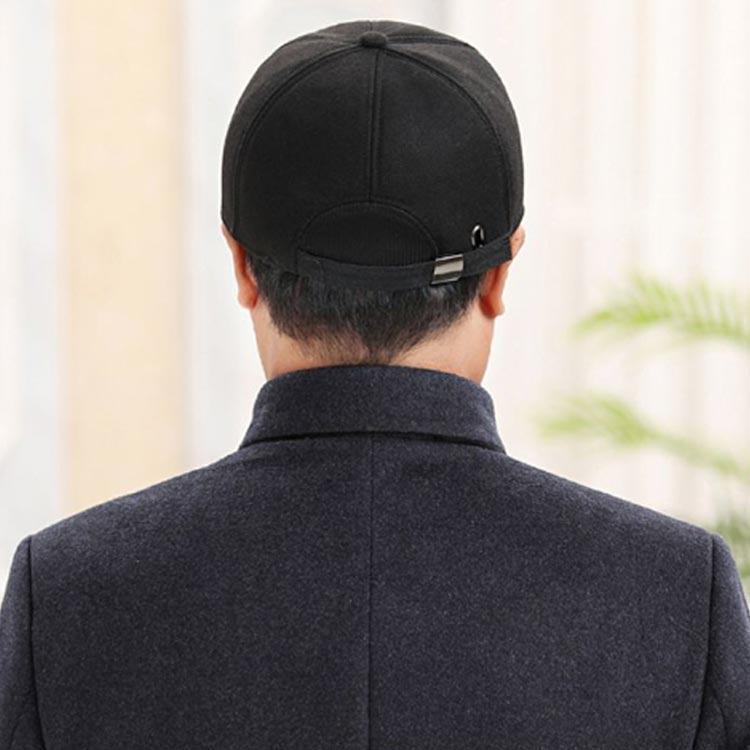 孫 シニア 男性 キャップ 耳当て付 防寒 秋冬 帽子 あったか帽子 ウール メルトン 厚手 暖かい メンズ 日よけ ゴルフ 防風 紳士帽子 高 : SWEET DOOR - 通販 ...