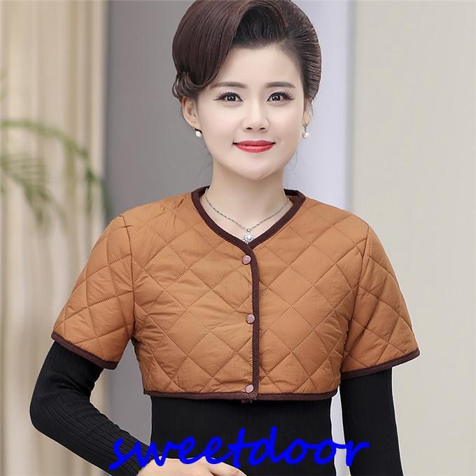 肩サポーター 五十肩 レディース 保温 両肩用 肩関節 肩温めグッズ あたたか ふわふわ 半袖 中綿 サポーター 肩当パット 肩あて 無地 :my20231027-egs34:SWEET ...