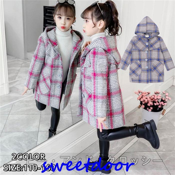 コート キッズ 子供服 女の子 冬 アウター 厚手 モッズコート ロングコート トレンチコート パーカー フード付き 子供コート 暖かい 防寒 おしゃれ 可愛い 新品 : SWEET DOOR ...