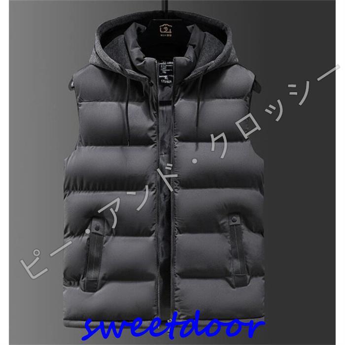 ダウンベスト メンズ 大きいサイズ 中綿ベスト ベスト 秋 冬 コート 防寒 2022秋新 20代 30代 40代 50代 60代 : SWEET DOOR - 通販 - Yahoo!ショッピング