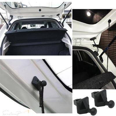 日産 キックス ヴァーサ ノート シルビア マイクラ 180SX 200SX 240SX用カーパッケージシェルフフック カーゴカバーフック ...