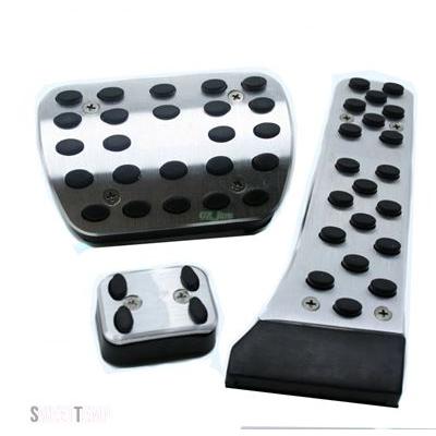 メルセデス ベンツ カーアクセサリー C E S GLK SLK CLS SLクラスW203 W204 W211 W212W210用AMG ATペダルアクセルブレーキペダルパッド ...