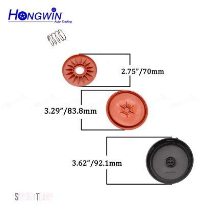 ポルシェ 94810513204 PCVバルブカバー メンブレン付き カイエンターボ用 2003年~2006年 94810513207 ...
