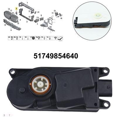 BMW 1個51749854640グリルアッパーアクティブエアフラップコントロールG30 G31 G11 G32 GT G12用自動車外装 ...