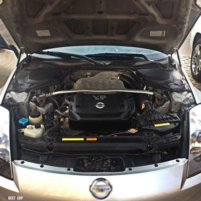 日産 350Z Z33 2002-2008用フロントフードストラット フェアレディZ Z33 ダンパーリフトサポートショックアブソーバープロップロッドピストンを変更 : st24068342 ...