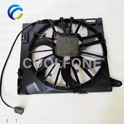 ジャガー XF X250 XJ X351用モーター付き電動冷却ラジエーターファン C2D38736 C2D38738 9X238C607BH ...