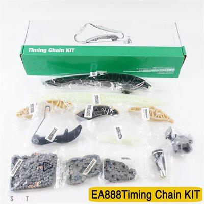 フォルクスワーゲン EA888 タイミングセット パサート CC ゴルフ GTI ティグアン シャラン A4L A5 Q5 Q3 タイミングチェーンKIT テンショナーレール ...