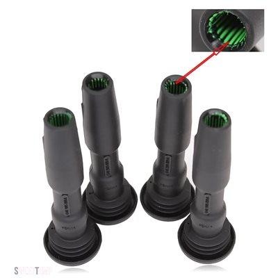 フォルクスワーゲン アウディ A3 Q3 シュコダ オクタビア ゴルフ VII ポロ シート（2011年〜）用 4個セット イグニッション ...