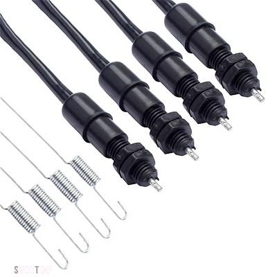 【互換品】 リアブレーキスイッチブレーキライトスイッチケーブルワイヤーネジ式スプリング付きスクーター原付バイク ATV ゴーカート用 ...