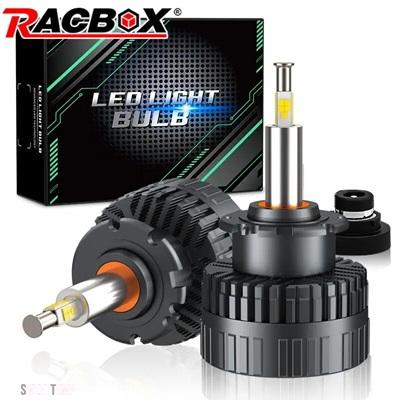 D2S D4S LED ヘッドライト バルブ 360 度 D2R D4RLED CANBUS プラグ アンド プレイ オート ランプ 超高輝度 ...