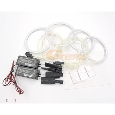 BMW E46 コンバーチブルクーペ 2004 2005 2006 LCI ヘッドライト EXCELLENT 超高輝度 CCFL エンジェルアイズハローリングカースタイリング ...