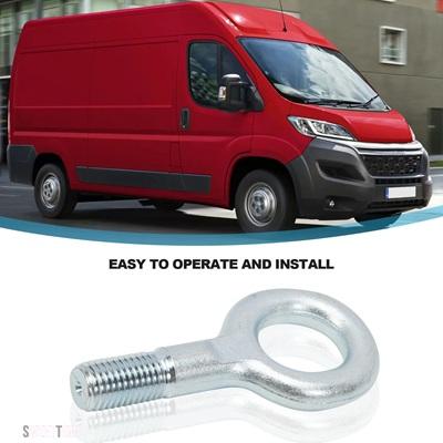 車パーツ 1348135080 車牽引フック 674417 リレーボクサー DUCATO 車高耐久ショート牽引アイヒッチバンパートレーラー ...