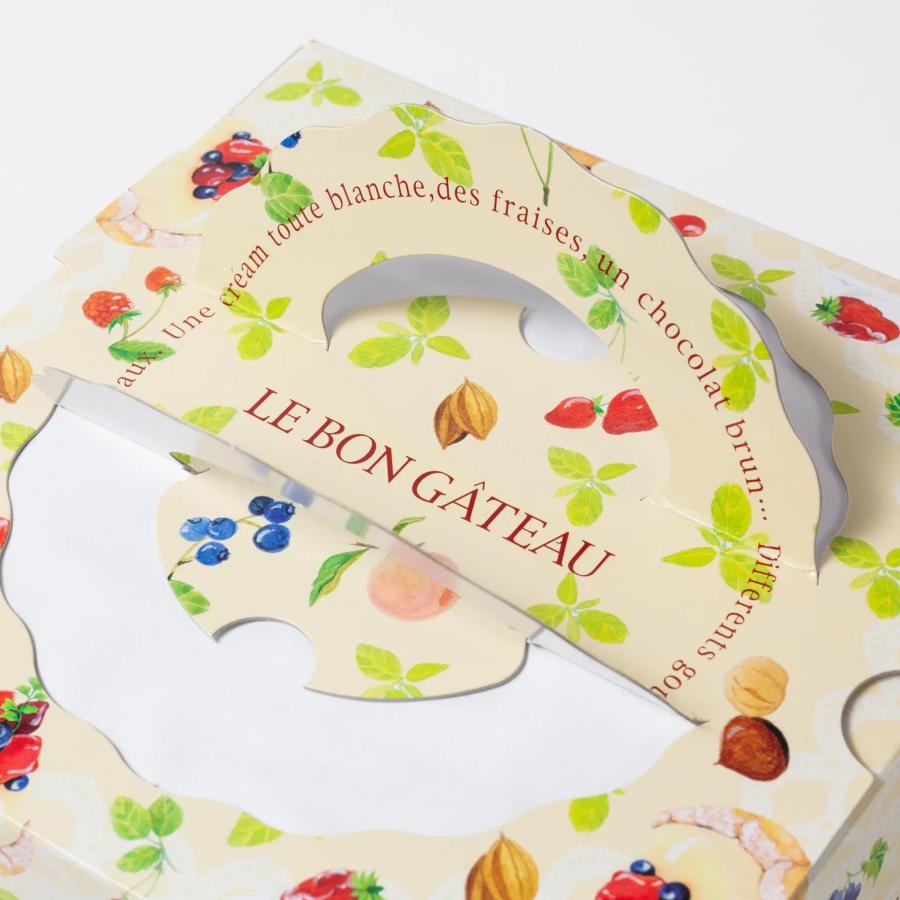 TDシェリー H115 5寸用 (186×186×115) 100枚 パッケージ中澤 ケーキ箱・取手あり : 業務用製菓材料のスイートキッチン - 通販 - Yahoo!ショッピング