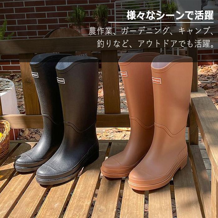 【10％OFF→2691円！クーポンで！】レインブーツ レディース ロングブーツ 完全防水 レインシューズ ミドル 丈 アウトドア 防寒 防水 長靴 防滑 農作業 ^bm1210 ...