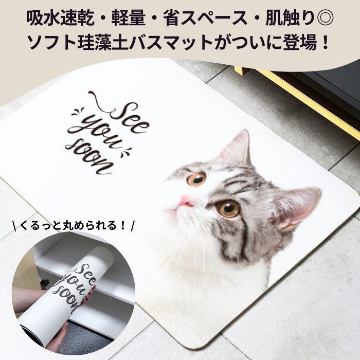 Inbloom（日用品） 【40％OFF→1188円！クーポンで！】珪藻土バスマット ソフトタイプ 速乾 大判 足拭き お風呂 水切りマット 抗菌 防臭 洗濯不要 滑りにくい 新生活[郵3 ...