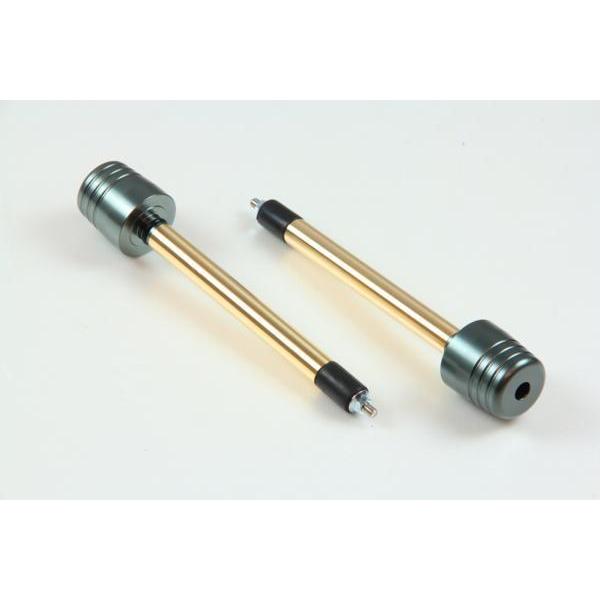 ハンドルバーウエイトBIG 2本セット ガンメタ 内径14mm用 EFFEX（エフェックス） : バイクパーツのswitch! - 通販 - Yahoo!ショッピング