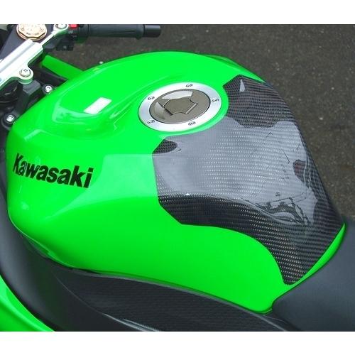 ZX-6R ’09〜 タンクプロテクター 平織カーボン製 クレバーウルフ : バイクパーツのswitch! - 通販 - Yahoo!ショッピング