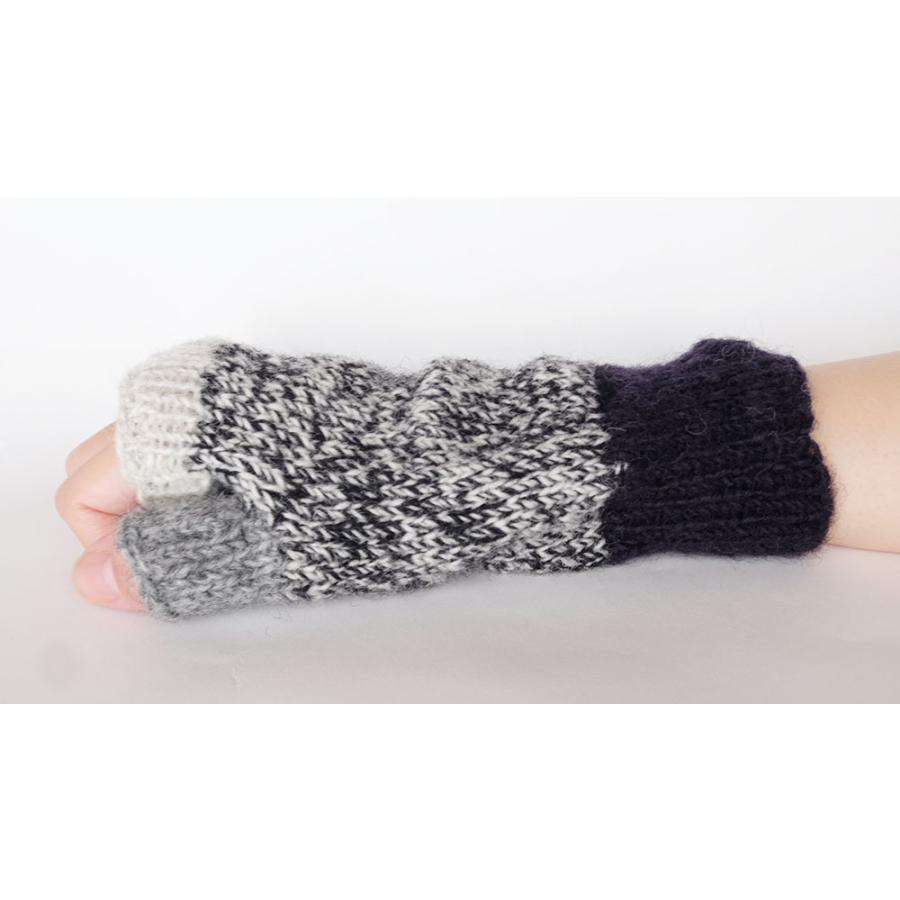 KALA サナ・ハスタカラ 2トーンアームウォーマー（グレー×イエロー レッド×ブラウン ブラック×ホワイト）（フェアトレード商品） :20asn2309:スイッチバック - 通販 ...