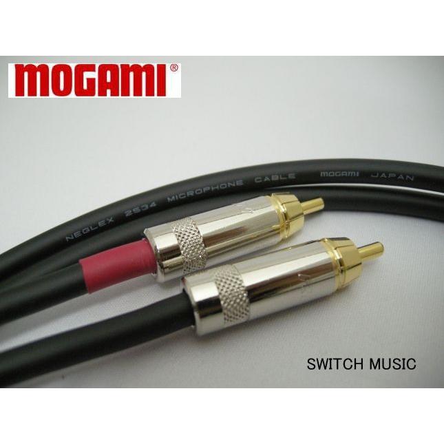 MOGAMI モガミ 2534 RCAラインケーブル黒 1mペア : SWITCH MUSIC - 通販 - Yahoo!ショッピング