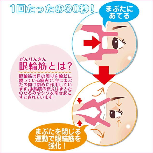 眼輪筋エクササイズ アイストレッチ 3個セット 目のたるみ 眼輪筋エクササイズ アイストレッチ 3個セット 目のたるみ