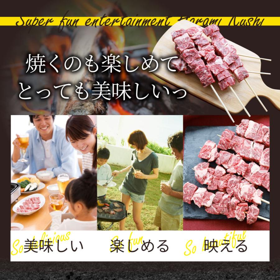 牛ハラミ串 40本セット (合計1.6kg×2) 牛串 肉 牛 ハラミ 学園祭 屋台 業務用 串焼き BBQ バーベキュー キャンプ 冷凍 : お肉のしゃぶまる - 通販 - Yahoo!ショッピング