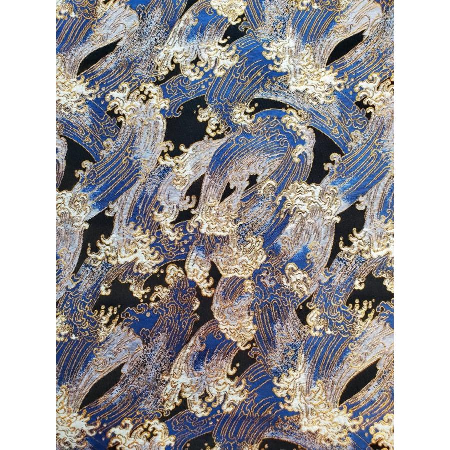 和の美 西陣織高級金襴生地 大荒波 KY-243-1 : ky-243-1 : 車巧場 - 通販 - Yahoo!ショッピング