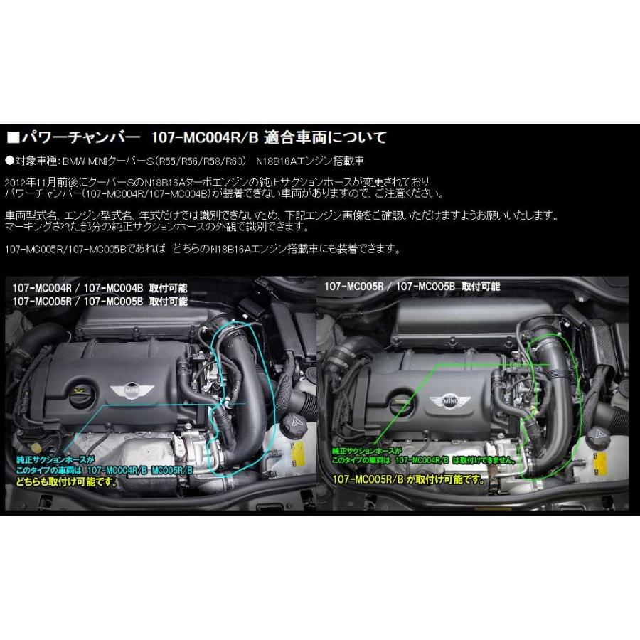 零1000 ゼロセン POWER CHAMBER for BMW MINI ライトブルー Crossover DBA-ZC16 11.1 ...