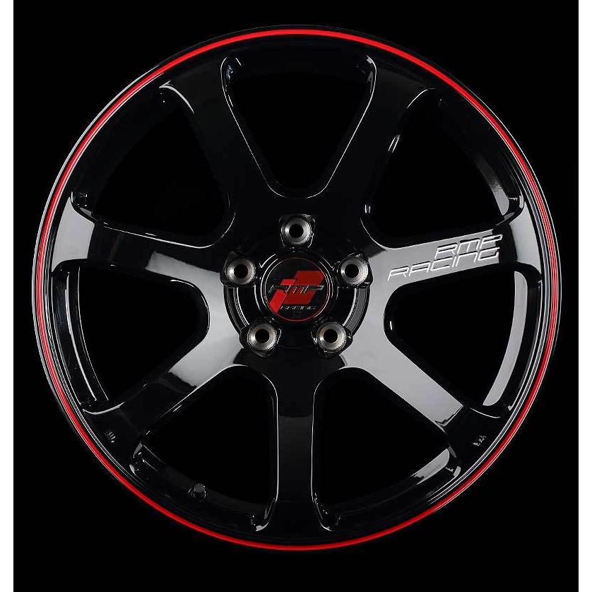 マルカサービス RMP RACING/R07 ロードスターRF ND系 アルミホイール 1本 【16×6.0J 4-100 INSET43 ブラック/リムレッドライン】 : 車楽院 Yahoo ...