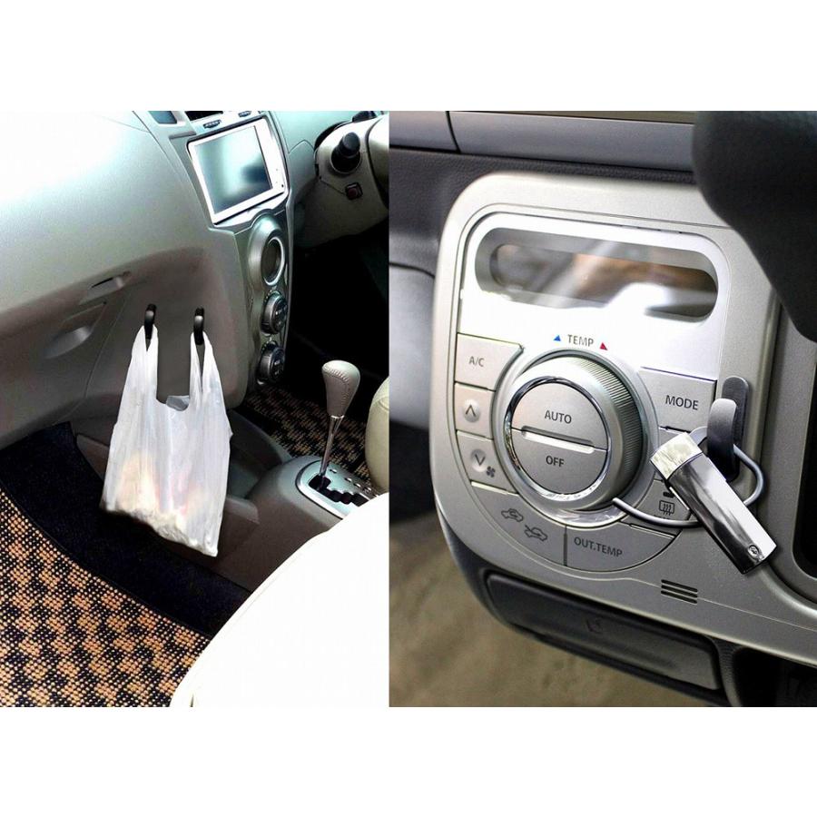 スリムフック 2個入 車 BK 両面テープ取付タイプ SP-199 収納 整理 : sp-199 : シャチホコストア - 通販 - Yahoo!ショッピング