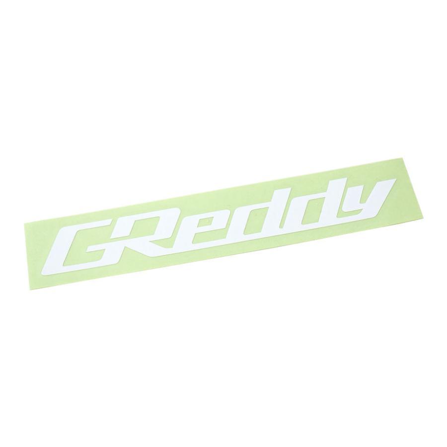 TRUST（トラスト） 【送料無料】公式 GReddy グレッディ ステッカー M サイズ genuine parts 白 white ...