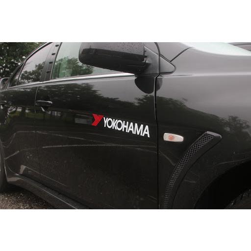 ヨコハマタイヤ 【郵便で送料無料】YOKOHAMA ヨコハマ ステッカー 白抜き Lサイズ : 車 遊 人 - 通販 - Yahoo!ショッピング