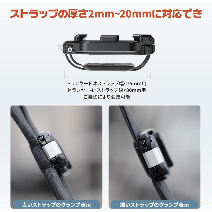 FALCAM ベースF38カメラホルスター クイックシューベース カメラアクセサリー 38mmアルカスイス対応互換 アルミ製 ULANZI F38-9 : 動画・撮影機材専門店 SYH ...
