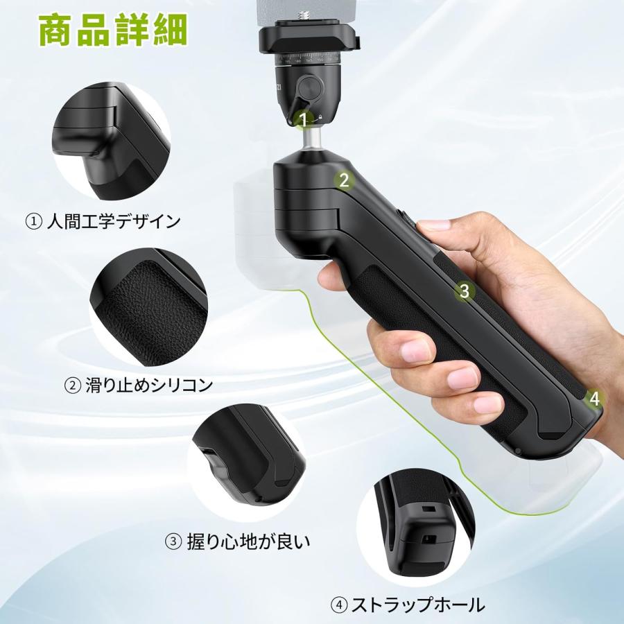 Ulanzi VlogPod TT38ミニ三脚 多機能カメラ三脚 Uka&F38クイックシュー パノラマ雲台 耐荷重3KG アルミ合金製 スタンド＆手持ち＆マンティスモード : 動画・撮影機材 ...